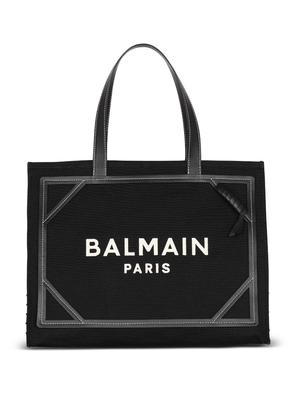 Balmain B-army Tote Bag In Black | ModeSens