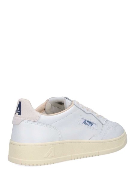 autry MEDALIST LOW MAN BJ04 LEATHER/SUEDE/LOGO WHITE/SNOW WHITE ...